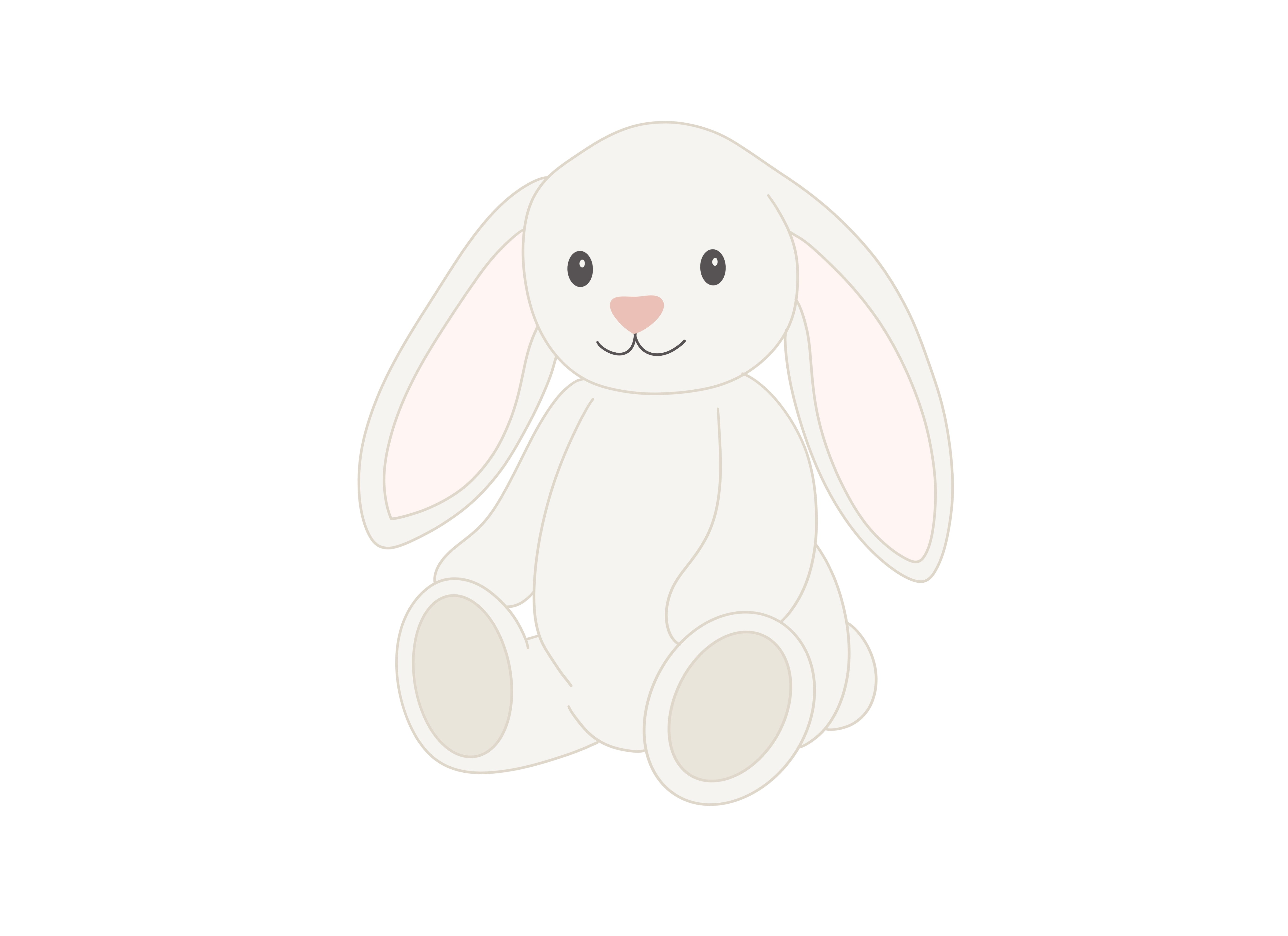Sitting Bunny Doll Cookie Cutter – Maisonscustomcutters