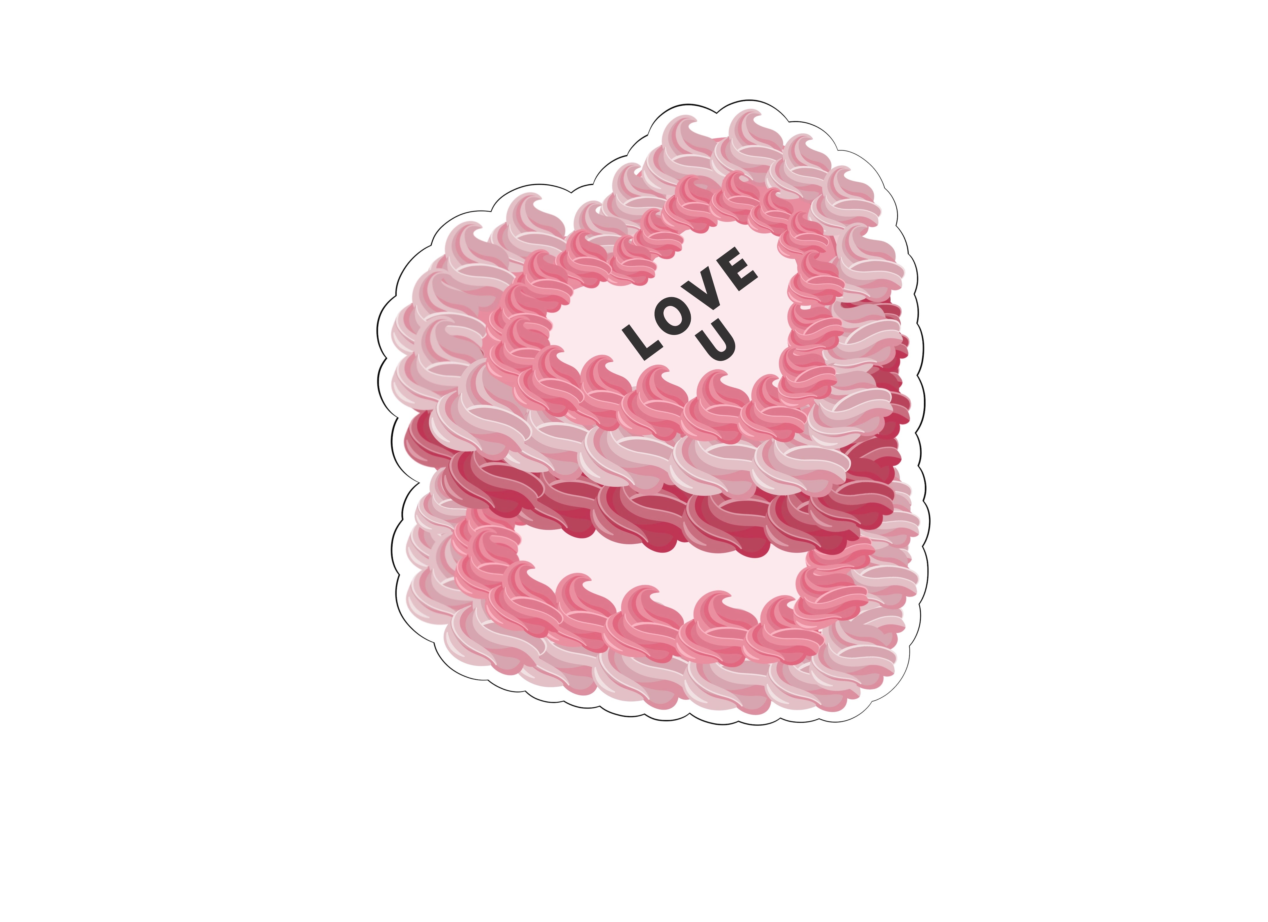 Vintage Heart Cake Cookie Cutter – Maisonscustomcutters