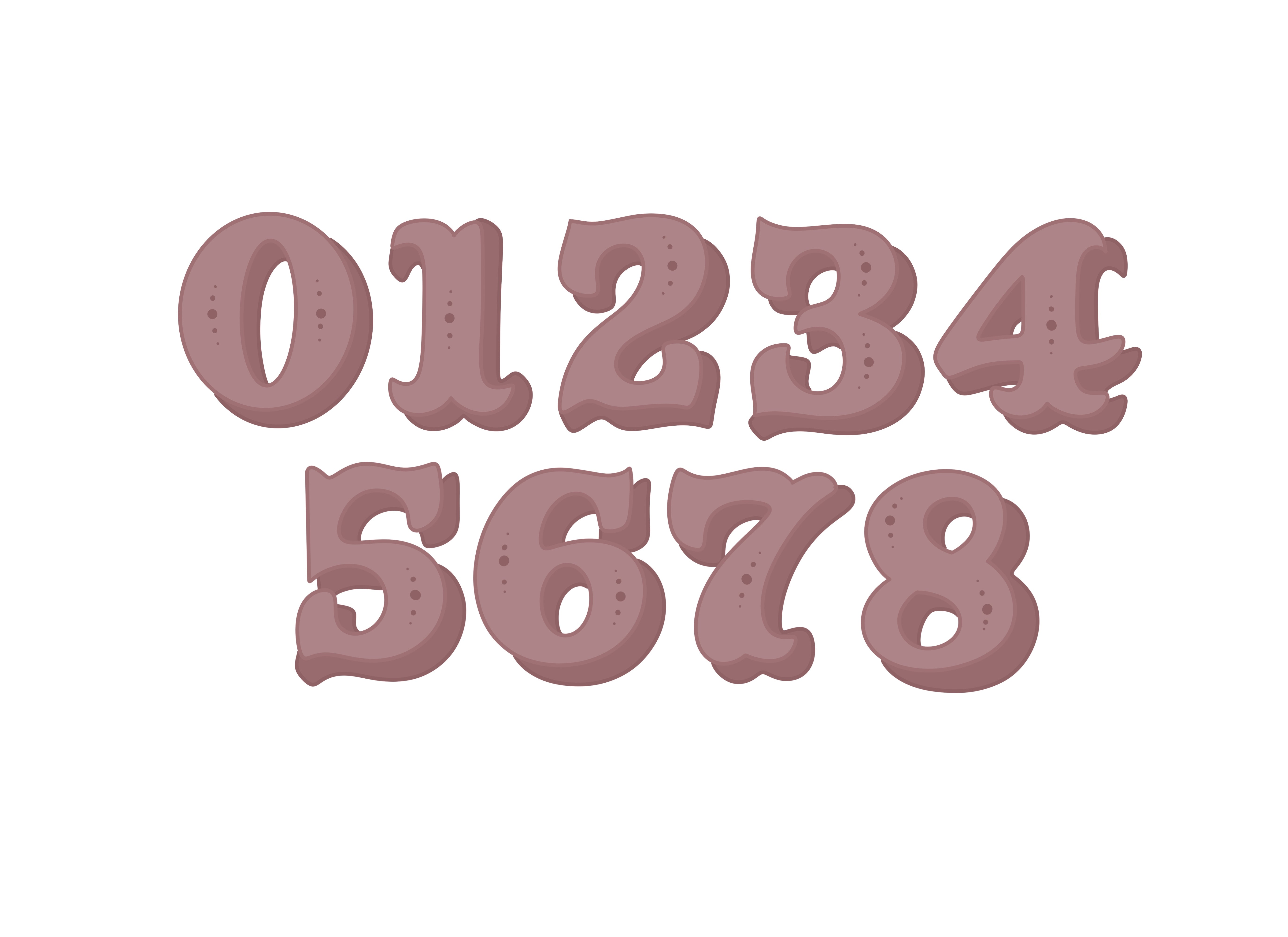 Carnival Circus Number Cookie Cutters – Maisonscustomcutters