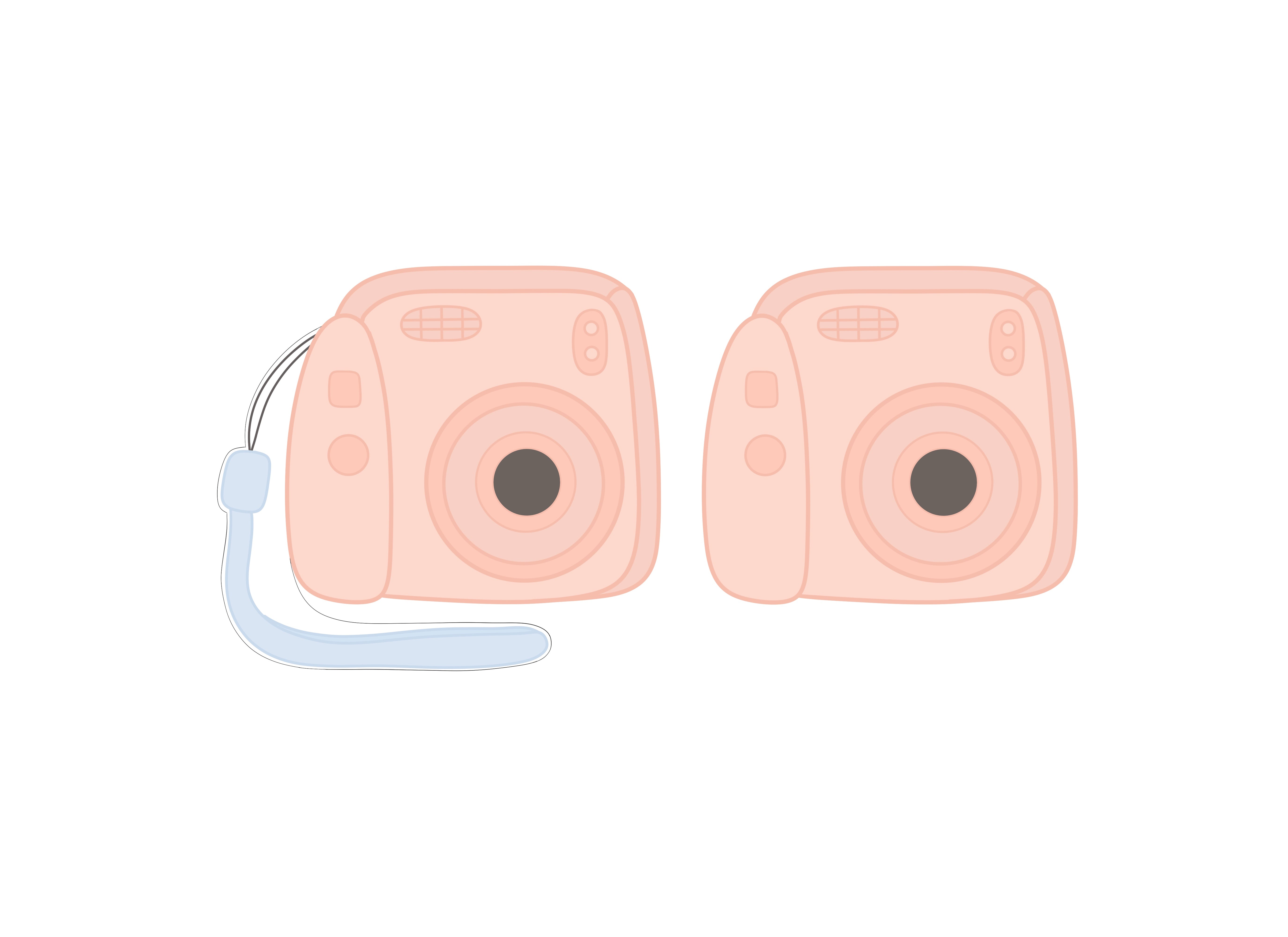 Poloroid Camera with or without Strap Cookie Cutter – Maisonscustomcutters