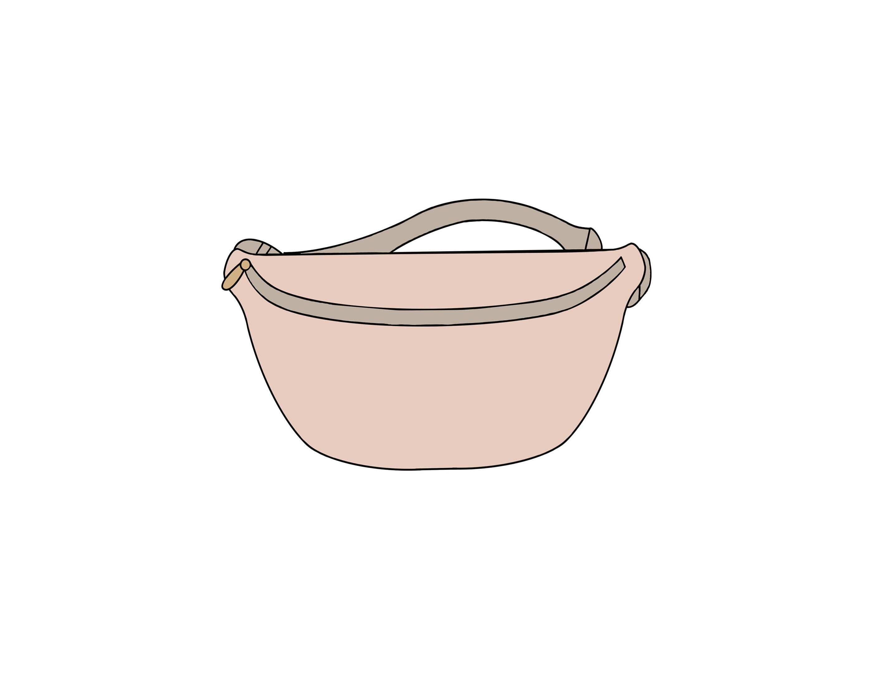 Fanny Pack Cookie Cutter – Maisonscustomcutters