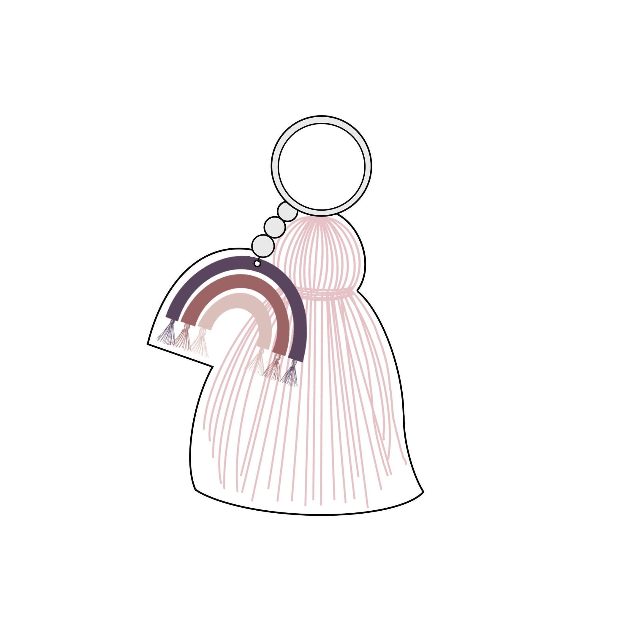 Fun Keychain Cookie Cutter – Maisonscustomcutters
