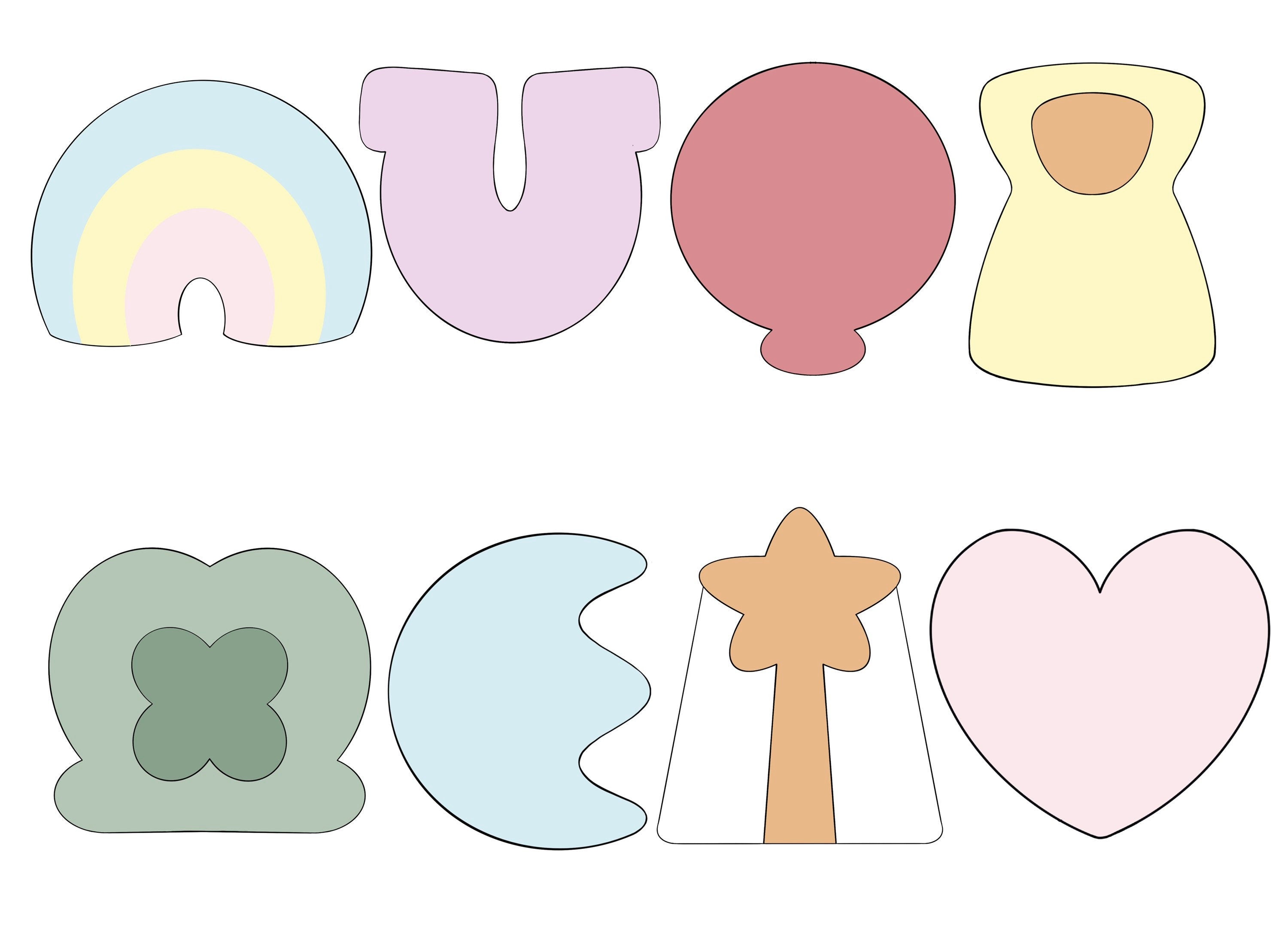 Lucky Charms Set Cookie Cutters – Maisonscustomcutters
