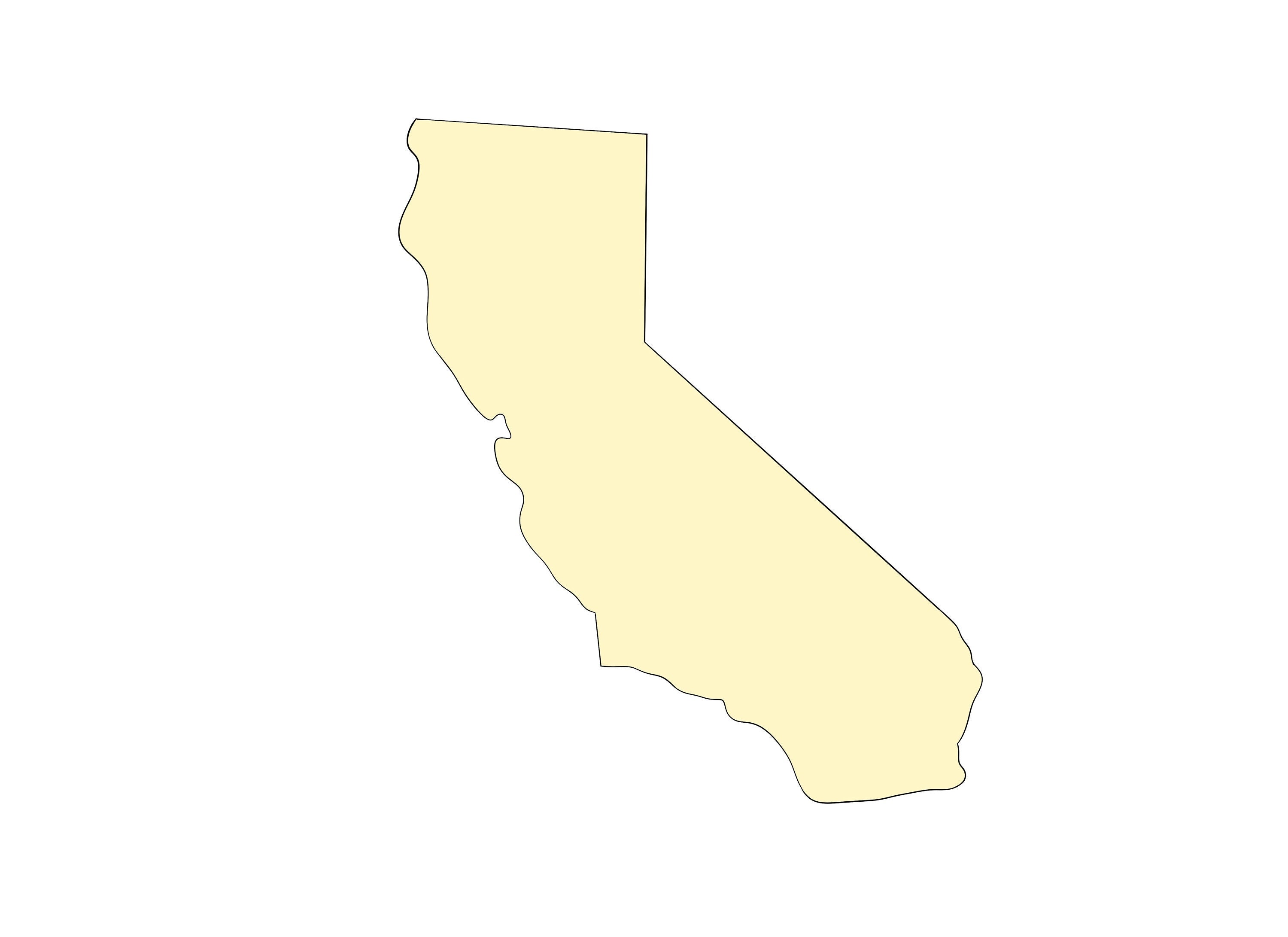 California State Cookie Cutter – Maisonscustomcutters
